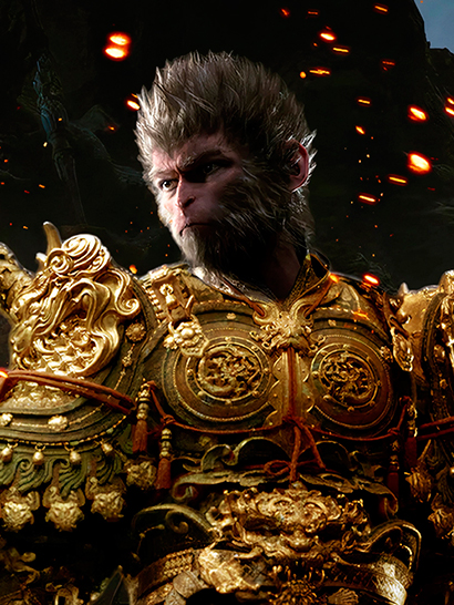 Плед з принтом Сунь Укун у броні. Темний міф: Укун. Sun Wukong in armor. Black Myth: Wukong ...