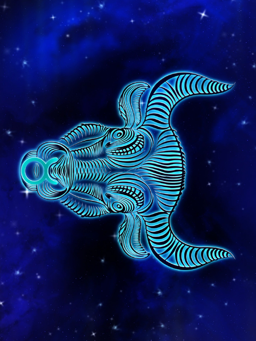 Плед з принтом Телець. Знаки Зодіаку. Taurus. Zodiac Signs купити в Києві та Україні в інтернет ...