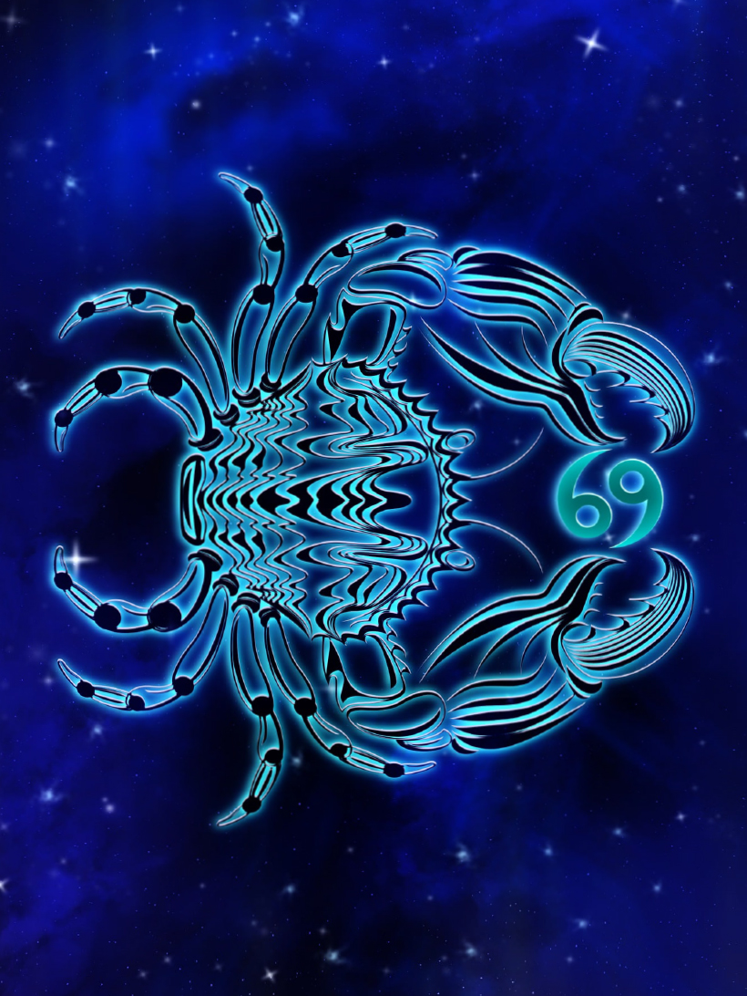 Плед з принтом Рак. Знаки Зодіаку. Cancer. Zodiac Signs купити в Києві ...